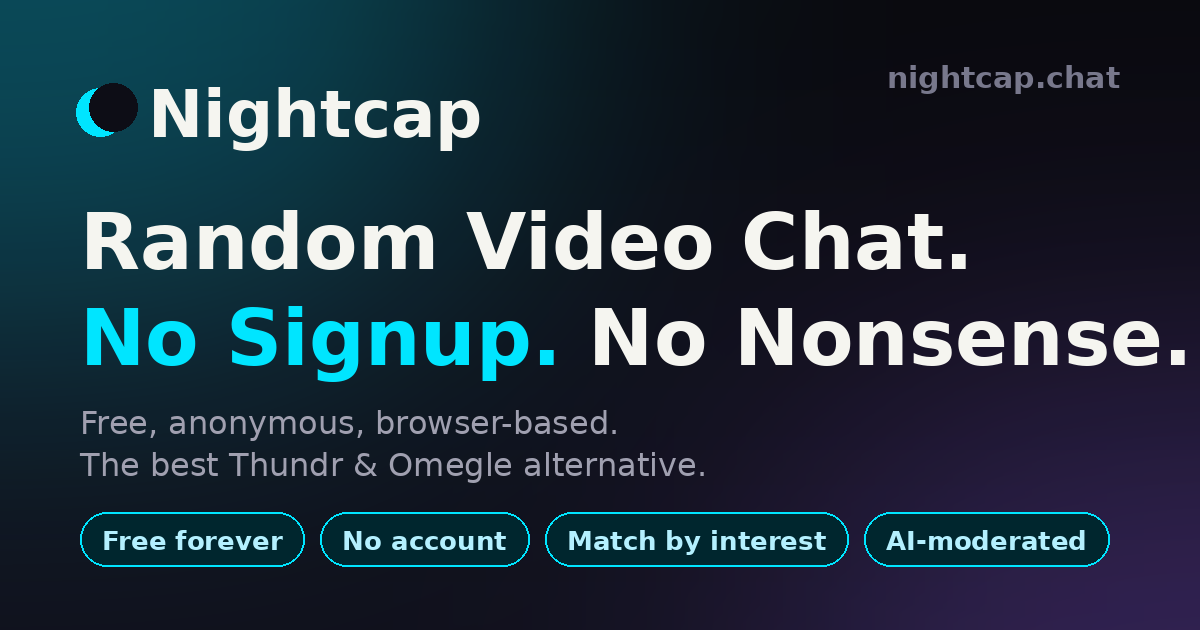 11 Best Random Video Chat Sites in 2026 — Free, No Signup (Ranked ...